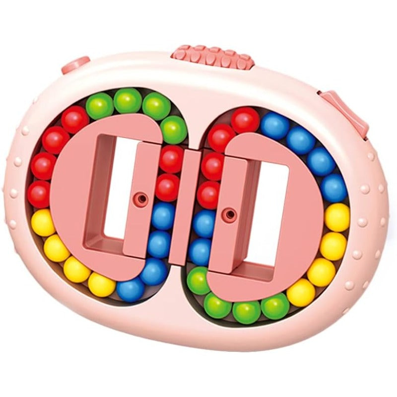 Rotating Magic Bean Puzzle & Fidget Toy – Dual-Sided Logic Game – Warmswe